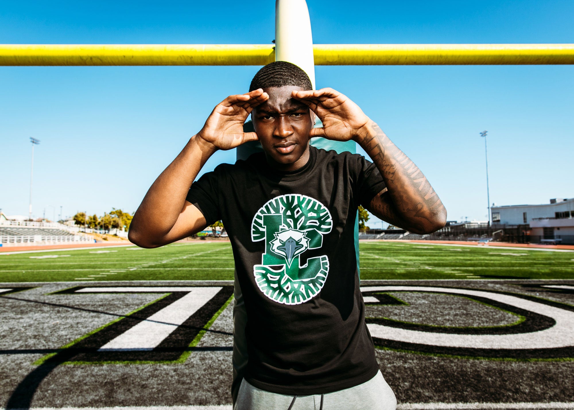 Laney Football X Oaklandish T-Shirt Collection