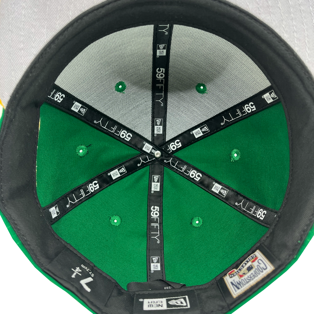 New Era X Oaklandish Classic 59FIFTY Fitted Cap, Green & Gold