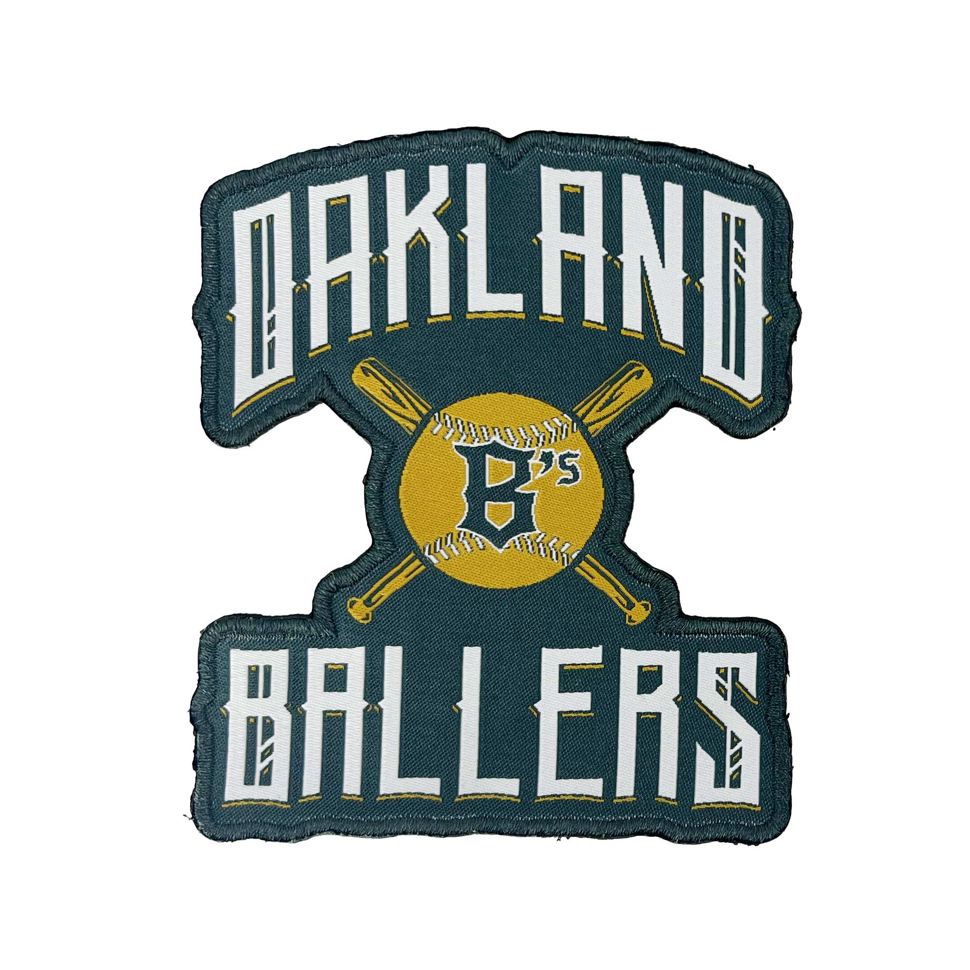 Oakland Ballers Alt Logo Patch 7668756578419
