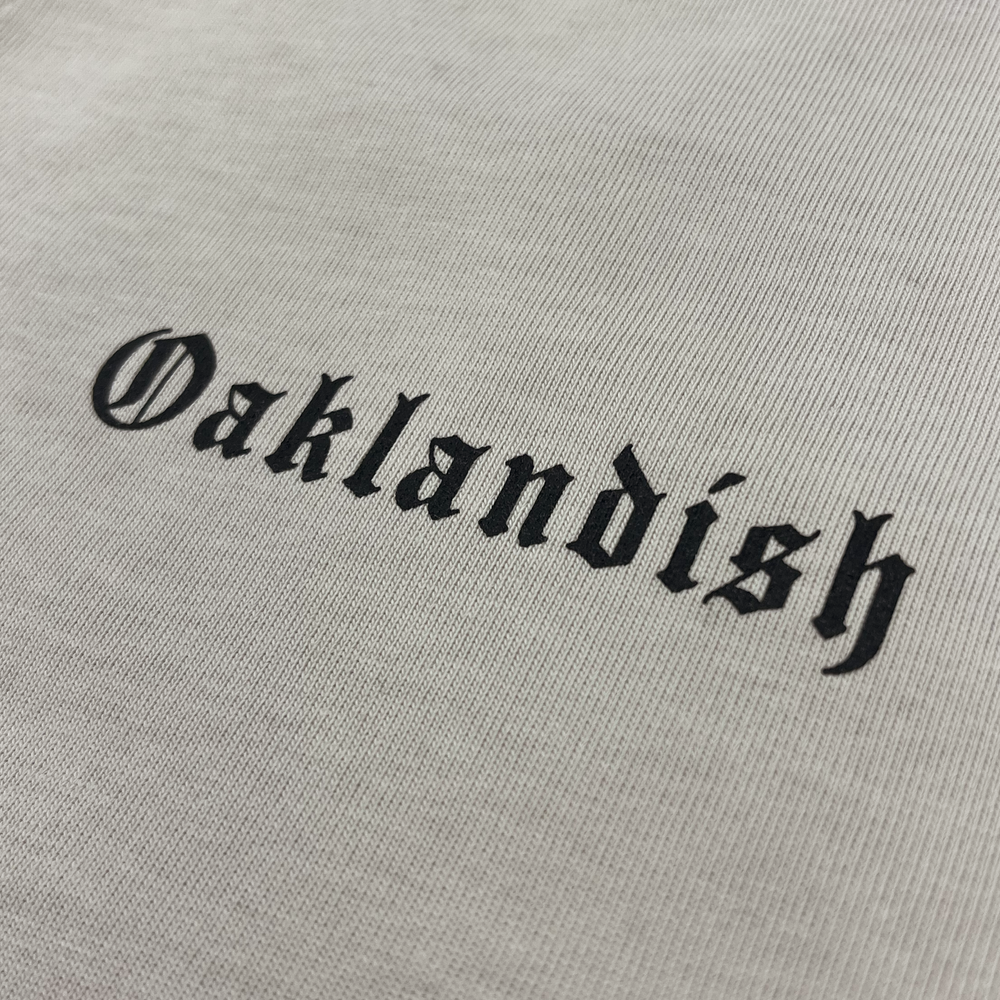 Button-up Baseball Jersey - Oaklandish Logos & Wordmarks, Bone