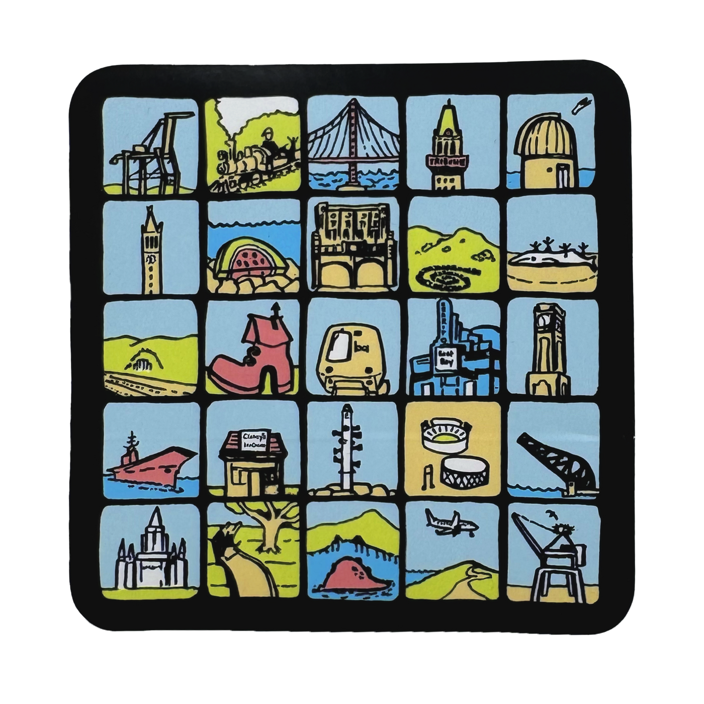 East Bay Landmark Sticker 8142996471923