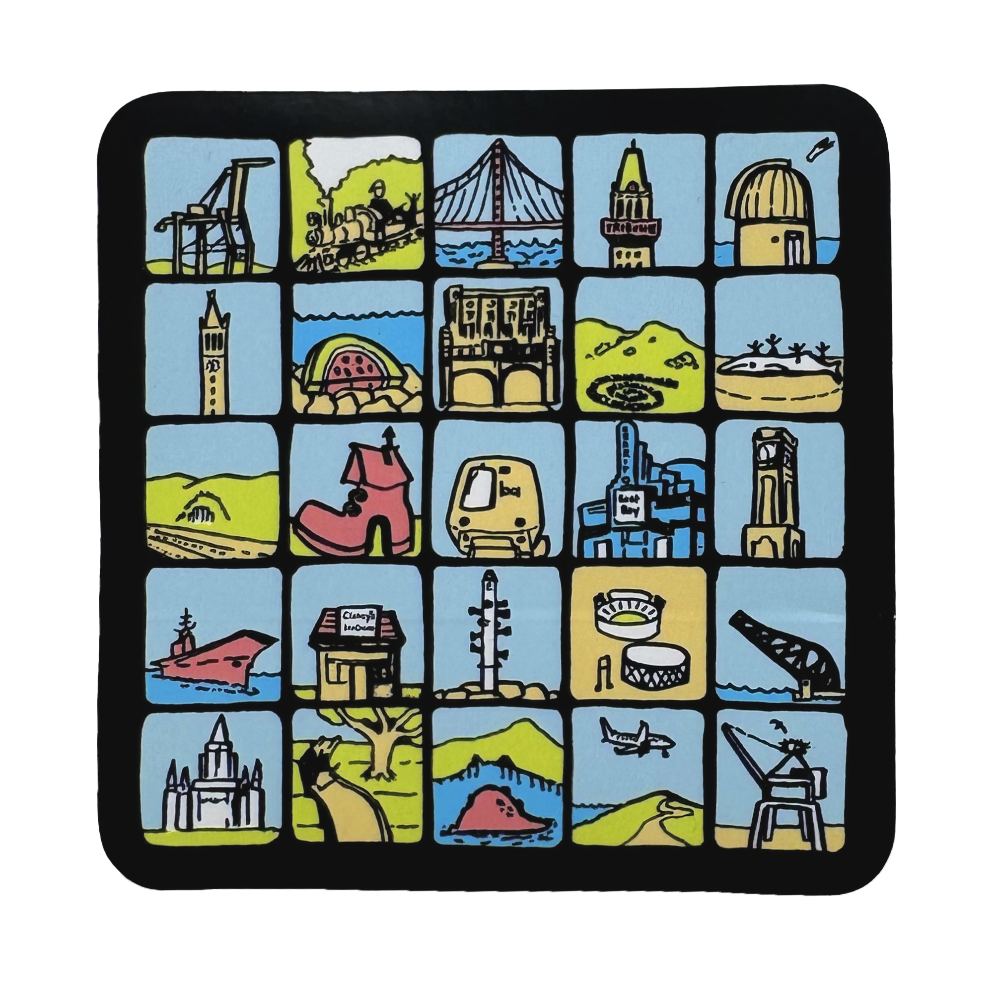 East Bay Landmark Sticker 8142996471923