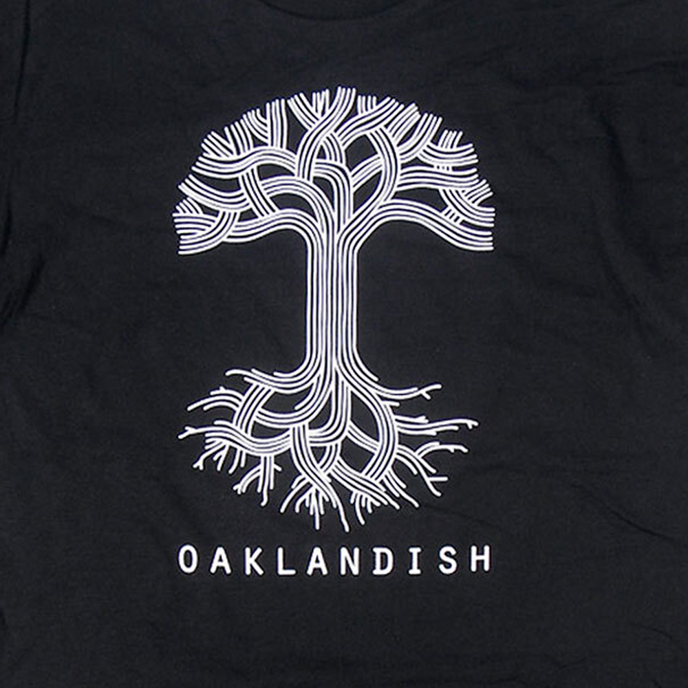 T-Shirt - Oaklandish Classic Logo & Wordmark, Black