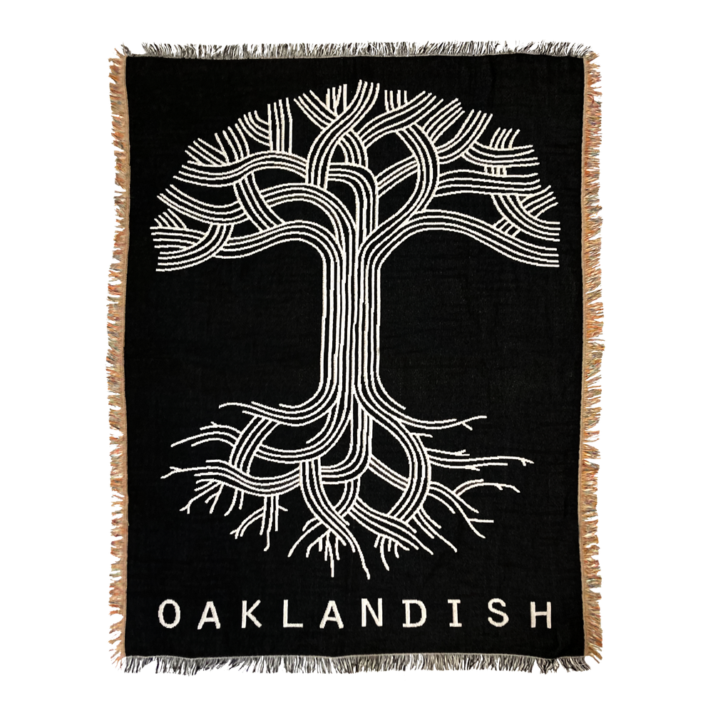 Oaklandish Logo Throw 7060936884339