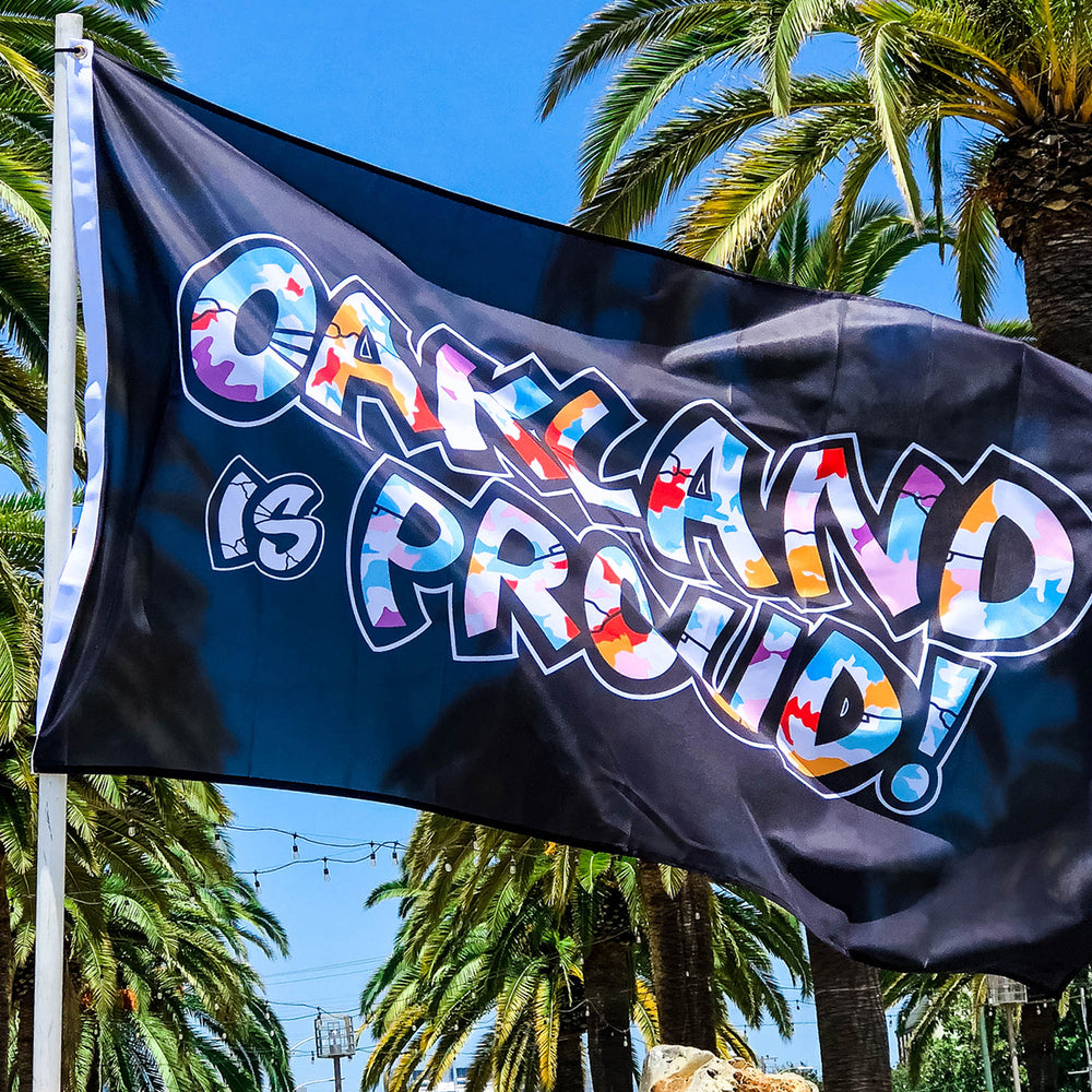 Flag - Del Phresh X Oaklandish: Show Oakland Pride with Collaboration ...